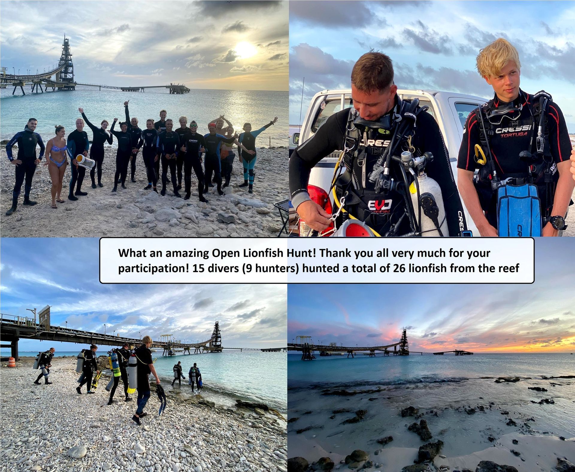Lionfish Hunting | Private Divers Bonaire | Bonaire