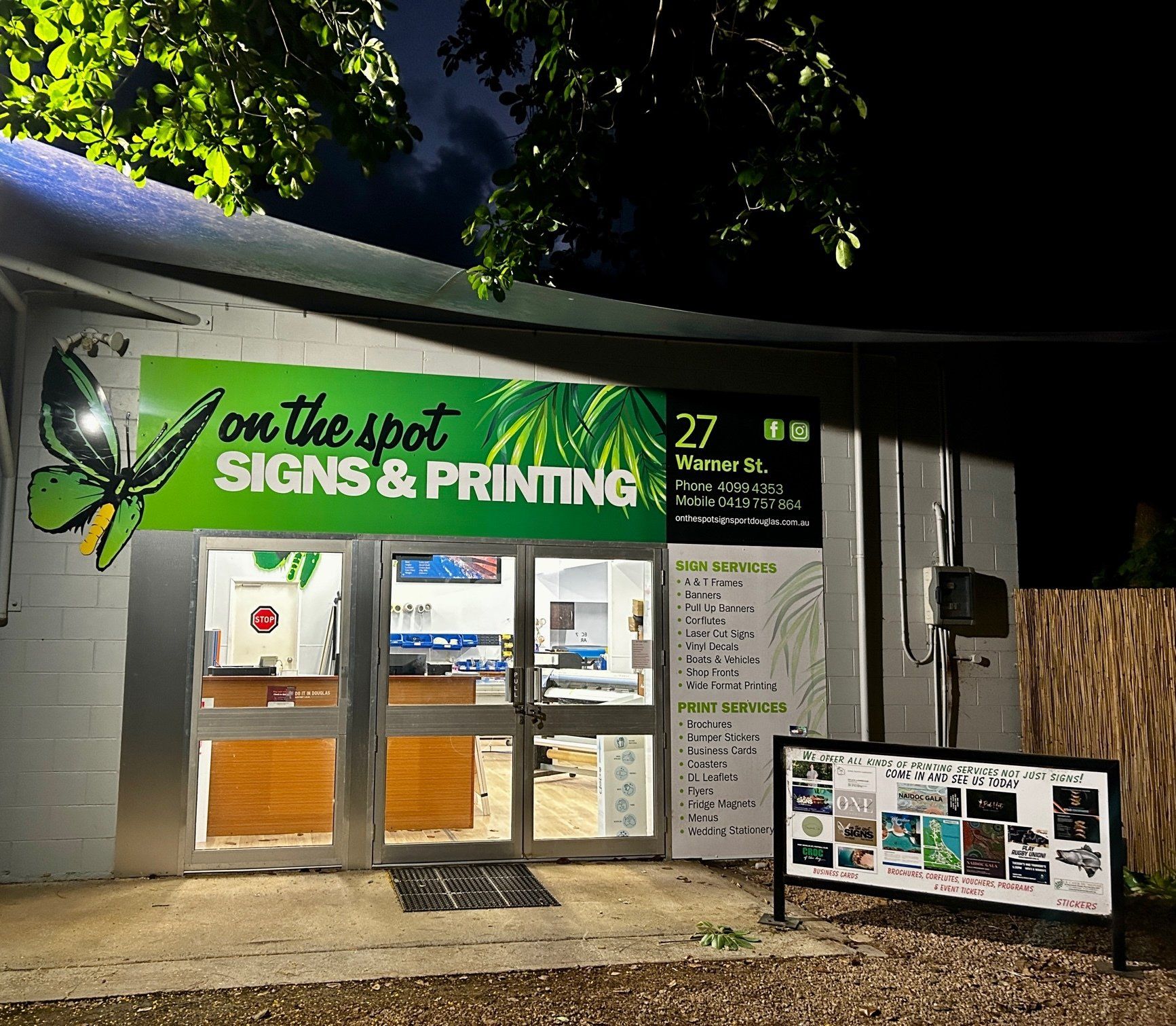 Contact Us | On the Spot Signs Port Douglas