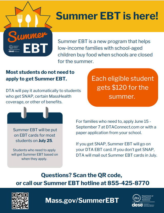 School Meal Program | Easthampton Public School District