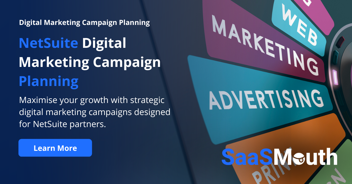 Digital Marketing Campaign Planning for SaaS Software Companies