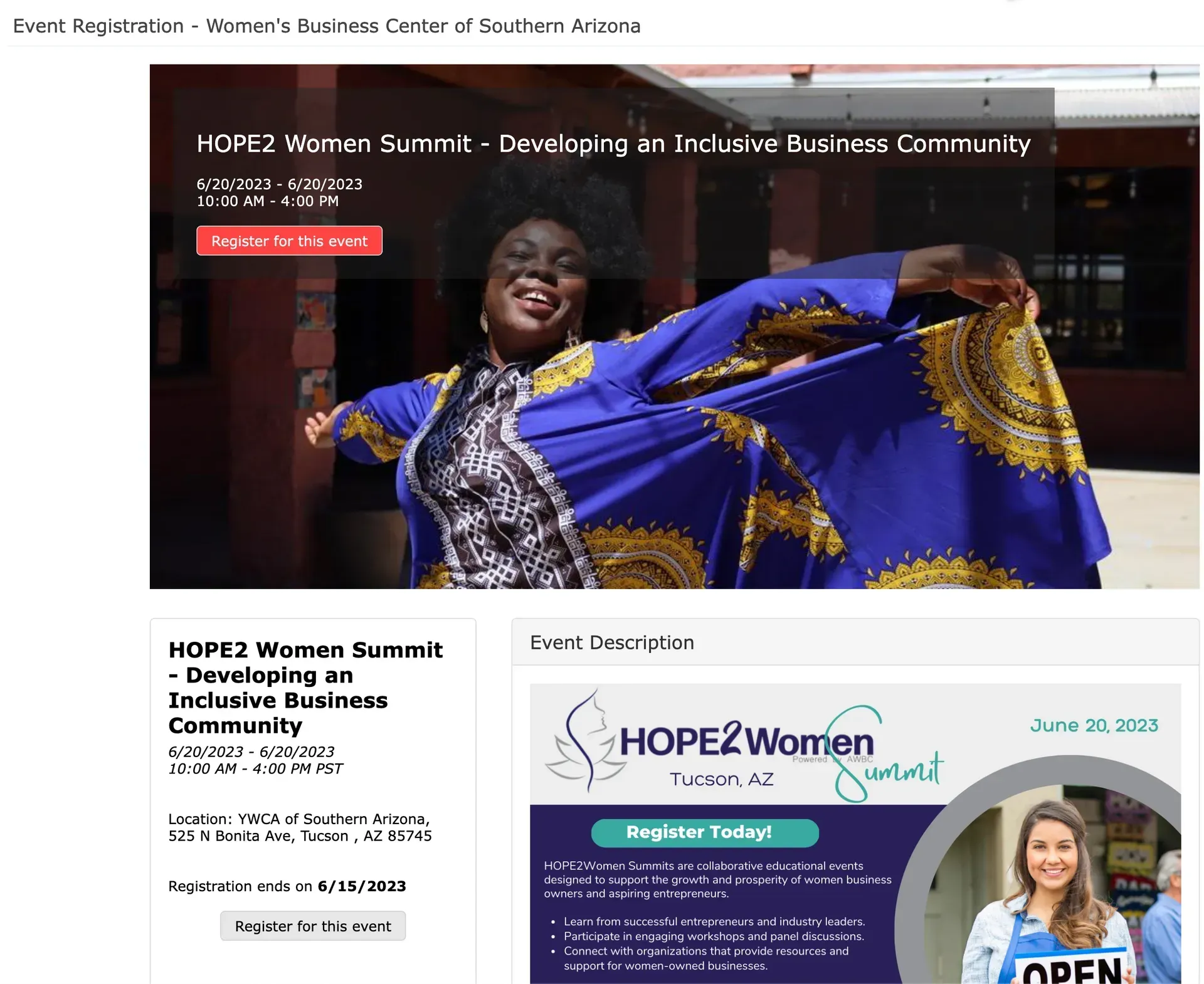 Modernize your Event Registration Pages with Promo Images