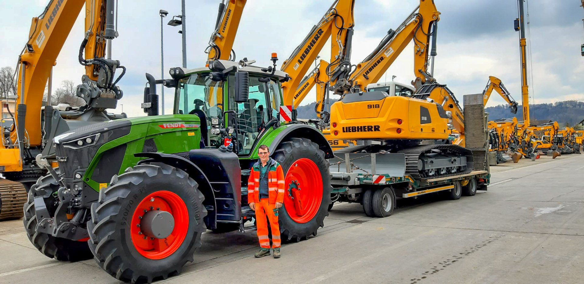 Neuer Liebherr-Bagger