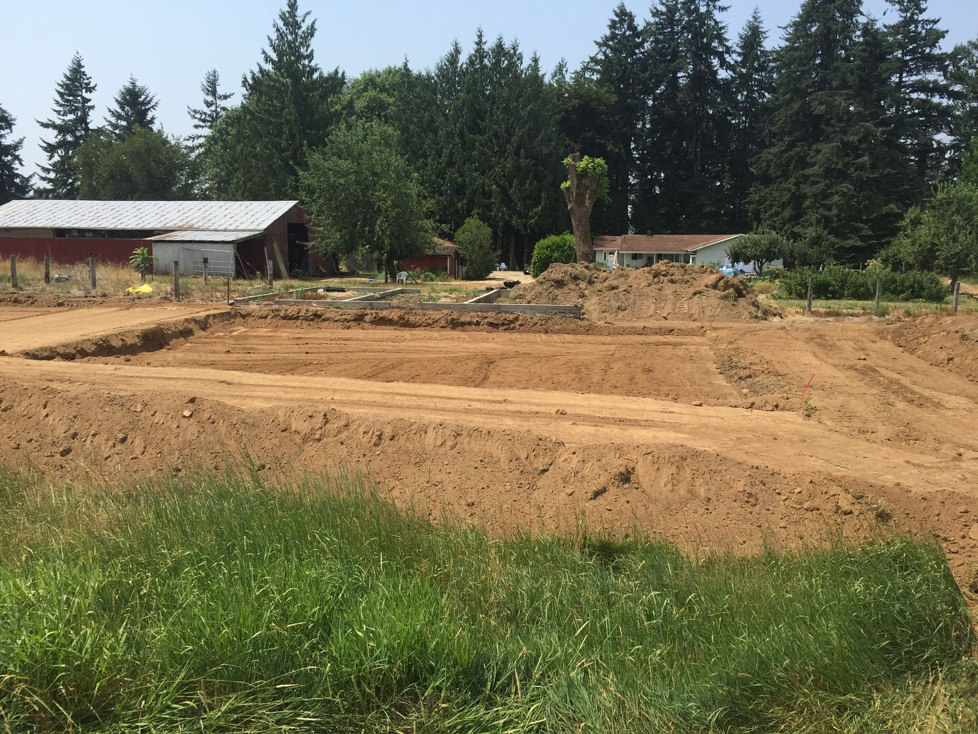 Land Preparation | Western Washington | Hogg's Metal Buildings & Septics