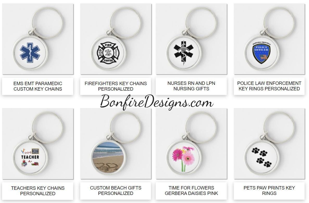 Personalized Key Rings and Custom Key Chains