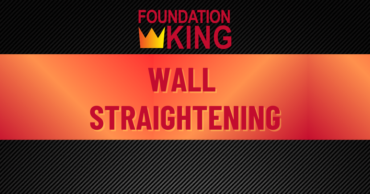 Wall Straightening in Kansas City | Foundation King