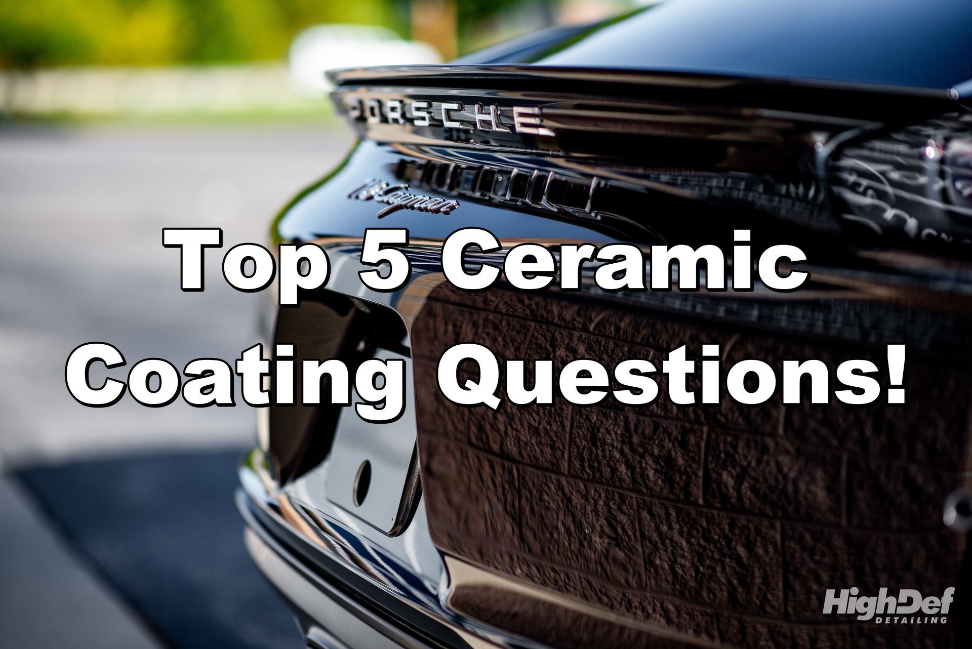 Top 5 Questions About Ceramic Coatings