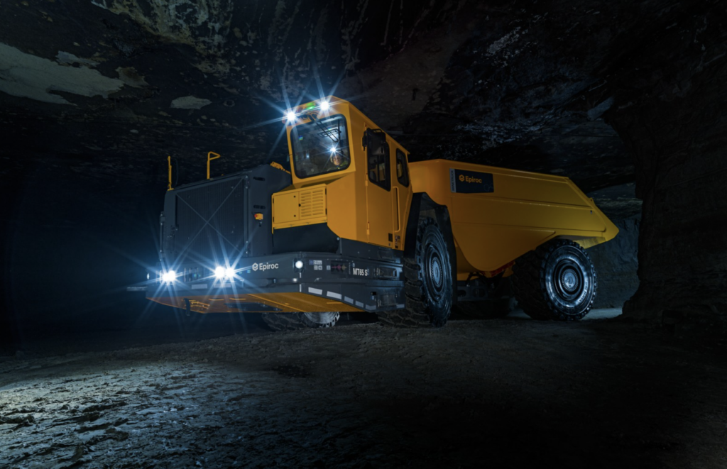 Epiroc hauler fleet for Byrnecut