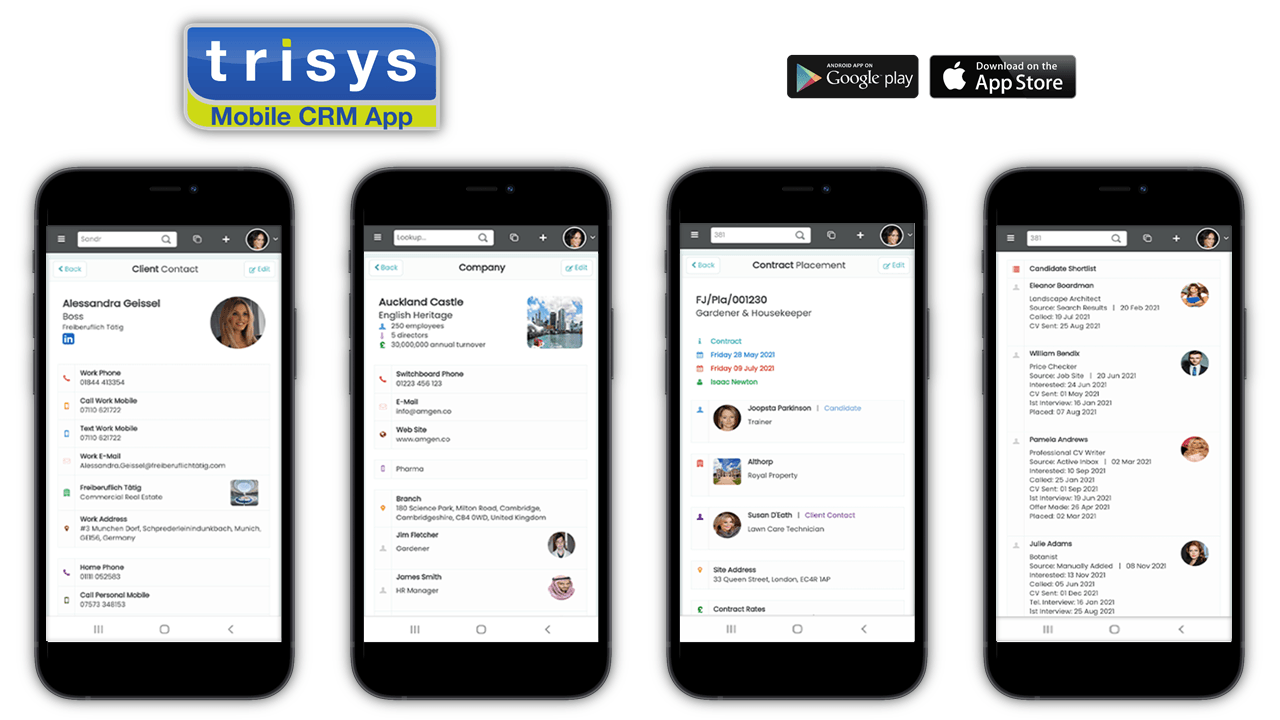 Recruitment CRM Software | TriSys Business Software