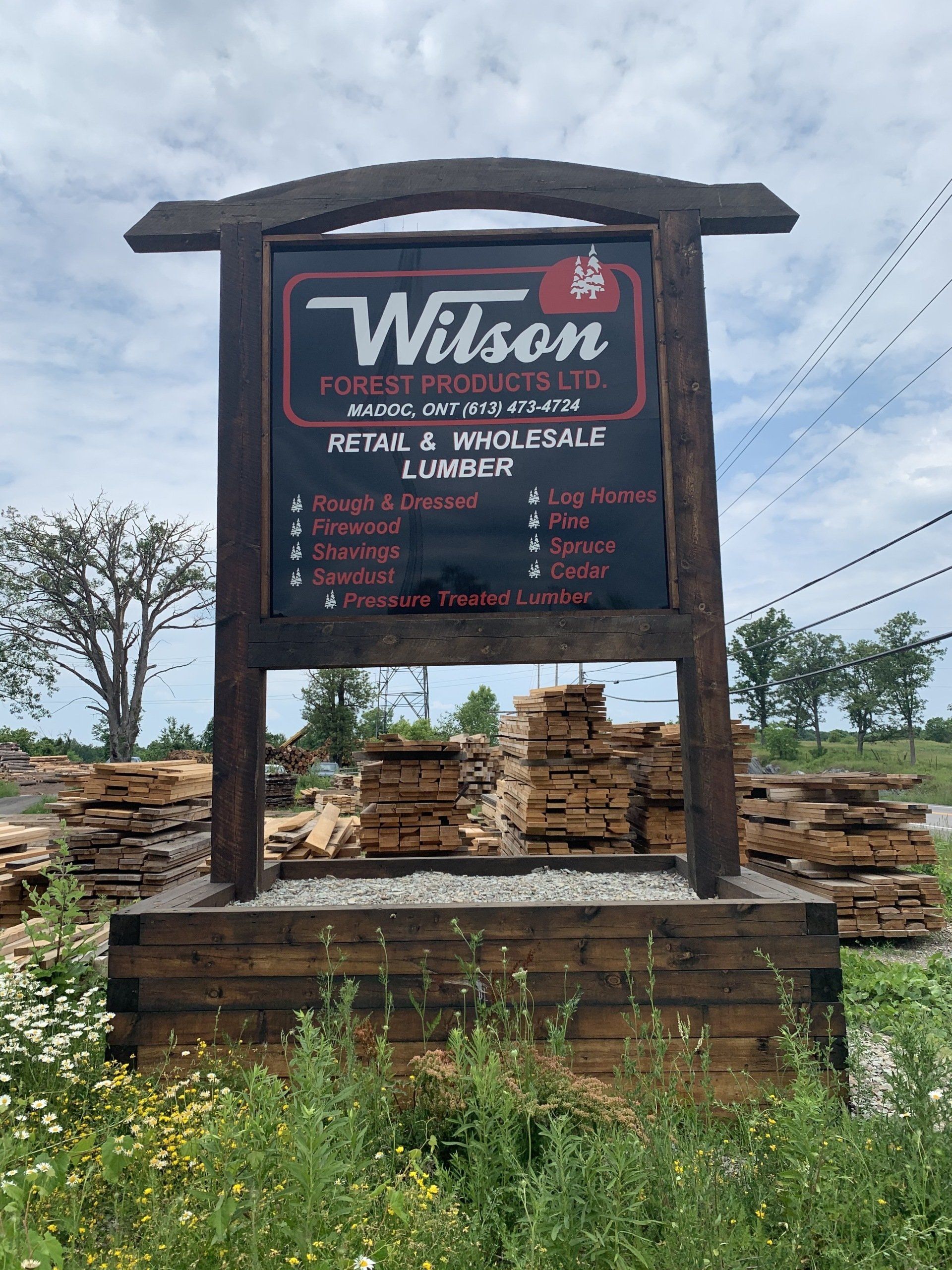 Lumber Madoc | Wilson's Forest Products Ltd | Home