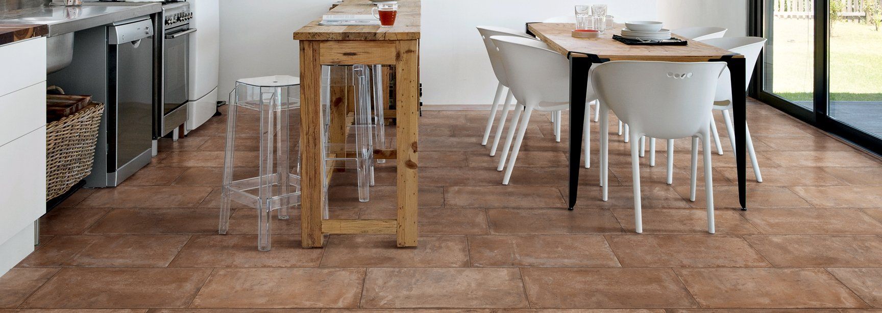 Pavimenti finto cotto - Asti - Tralli Marmi Ceramiche