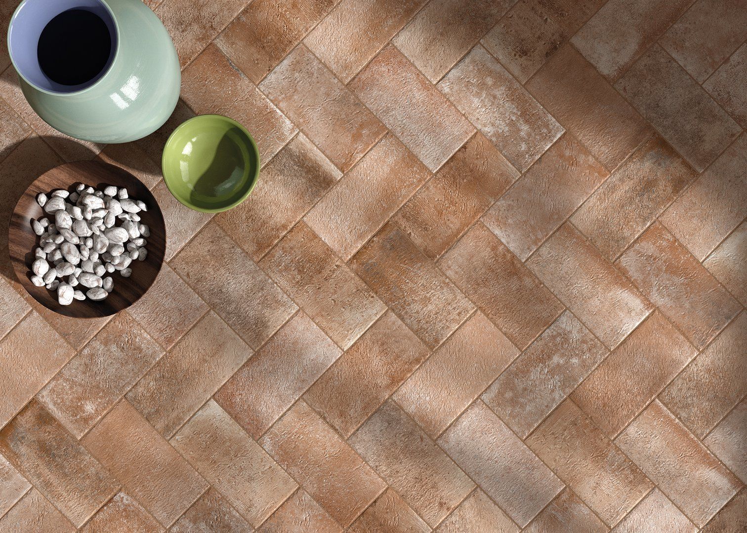 Pavimenti finto cotto - Asti - Tralli Marmi Ceramiche