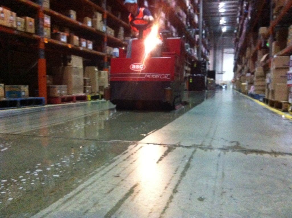 Commercial Sweeping In Brisbane Industrial Warehouse Car Parks Clean