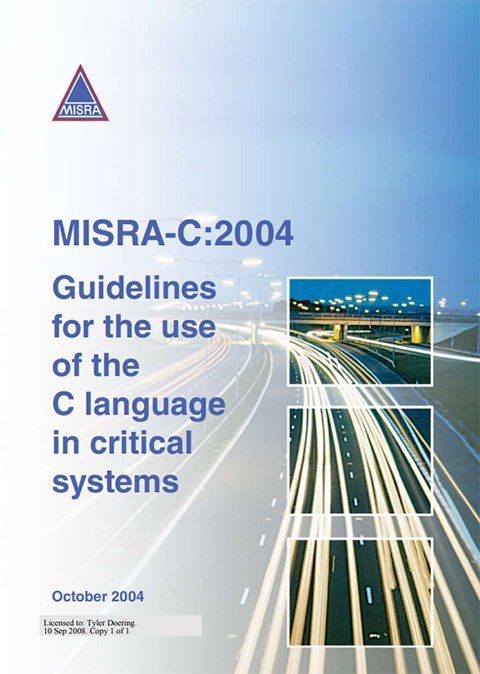 A Closer Look at the MISRA C Firmware Coding Standard