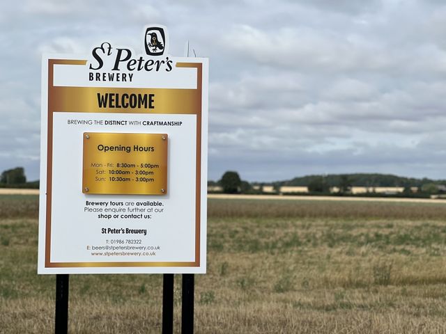 Posted Signs A Directional Sign Post Showing Distance Of Capital