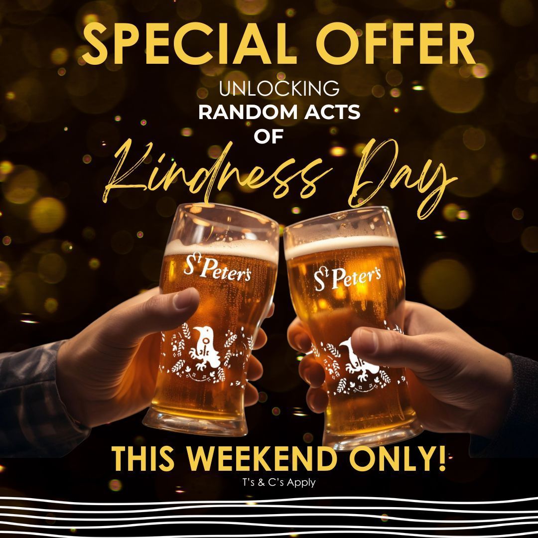 Random Acts of Kindness Day | St. Peter’s Brewery