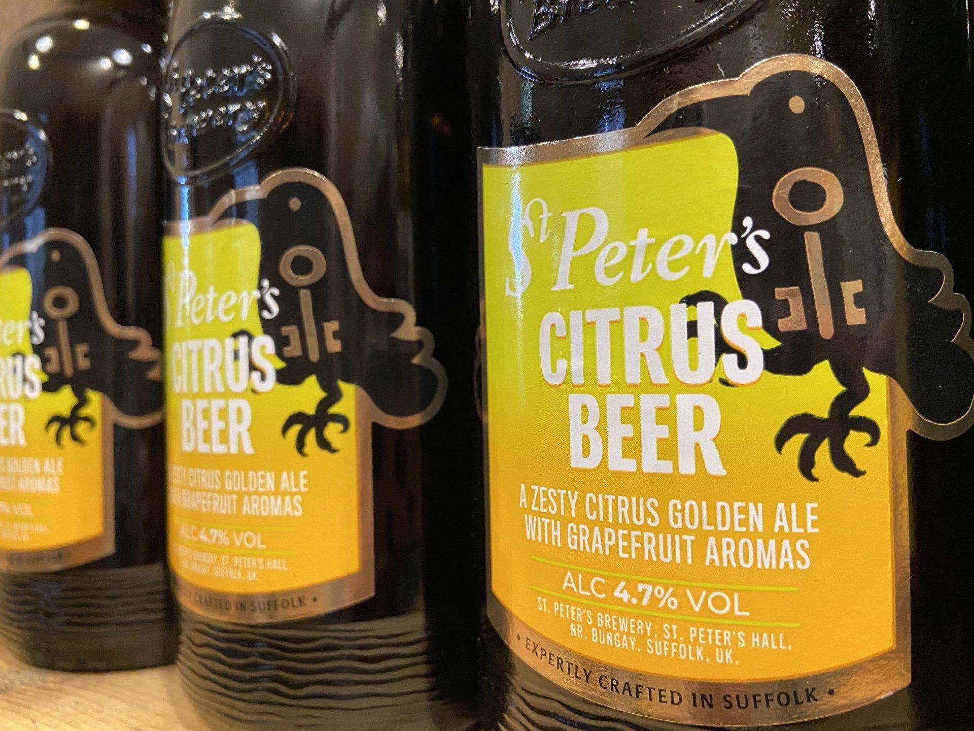 Gold for Citrus! | St. Peter’s Brewery