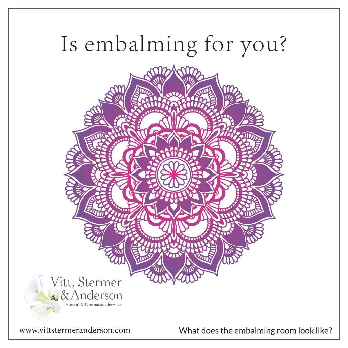 What Does the Embalming Room Look Like?