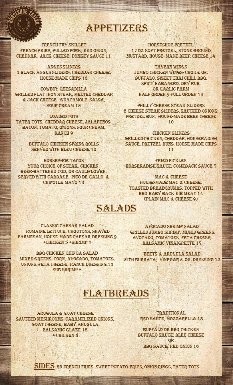 MENUS