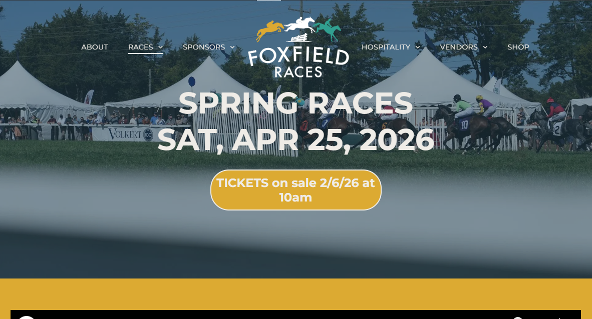 Foxfield Races - SPRING RACES- Steeplechase Racing in the Heart of Virginia
