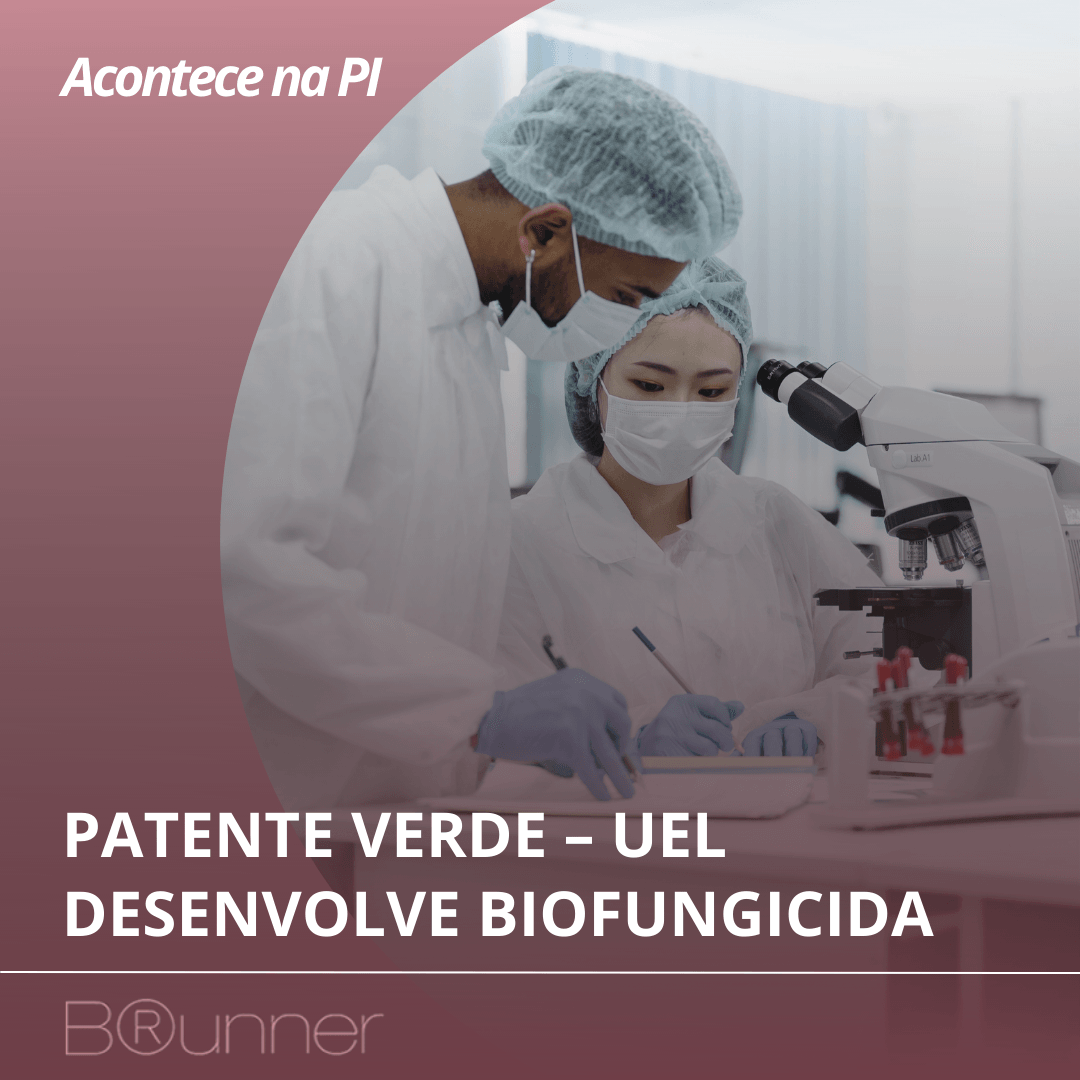 PATENTE VERDE – UEL DESENVOLVE BIOFUNGICIDA