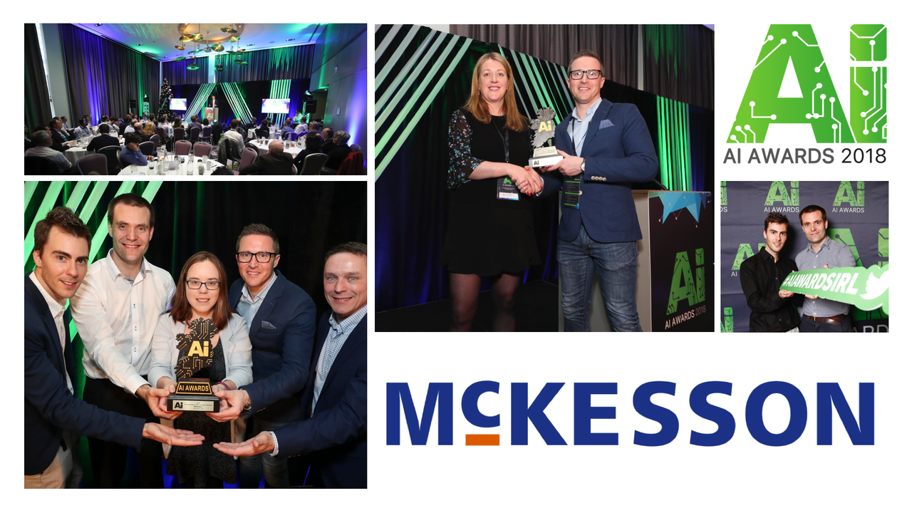 McKesson - 2018 Winners of the AI Awards "Best Application of AI in a ...