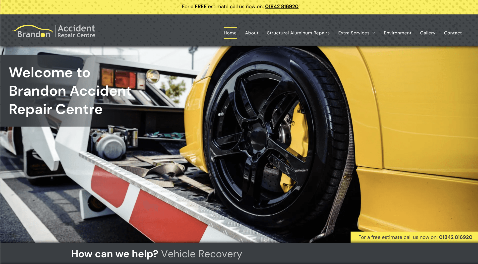 Car Accident Repair, Brandon Suffolk | HOME | Brandon Accident Repair ...