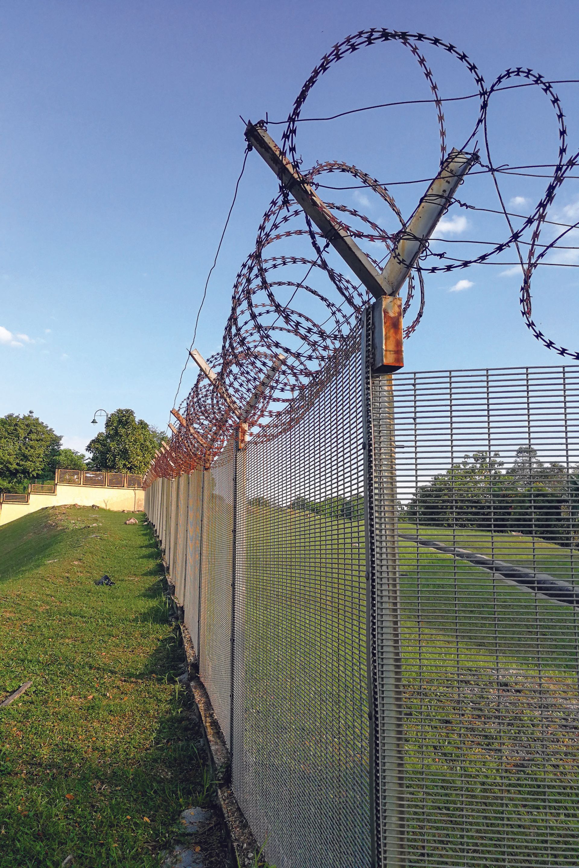 Anti-Climb Security Fence