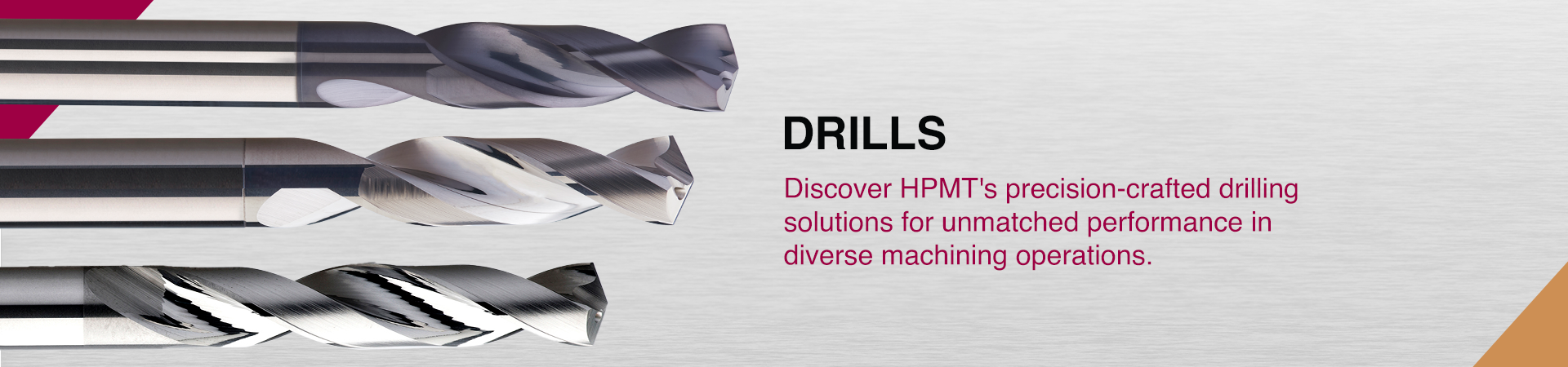 Our Products: Drills | HPMT Industries