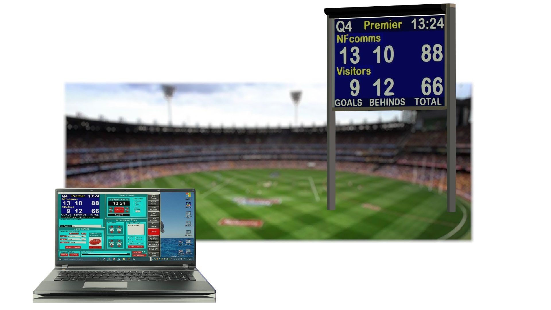 NF Communications | Video Scoreboards | Door Stations | Electronic ...