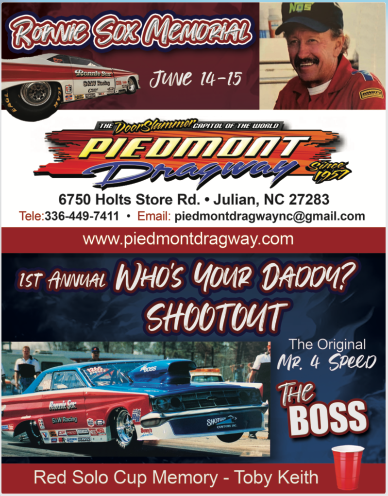 Exclusive Dragway Promotions | Julian, NC | PDI