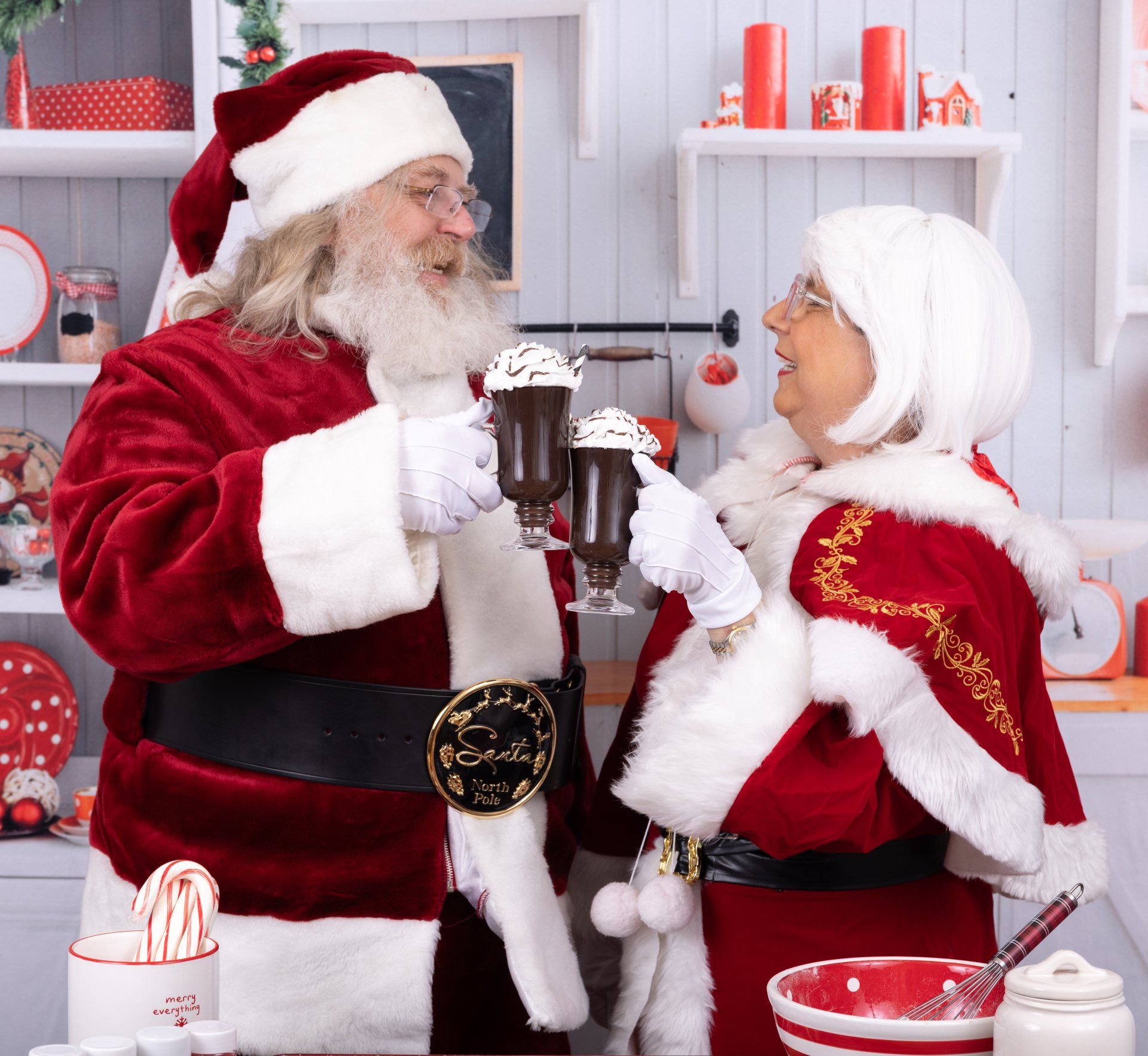 SANTA PHIL MRS CLAUS Home & Virtual Visits, wedding officiant, appearances