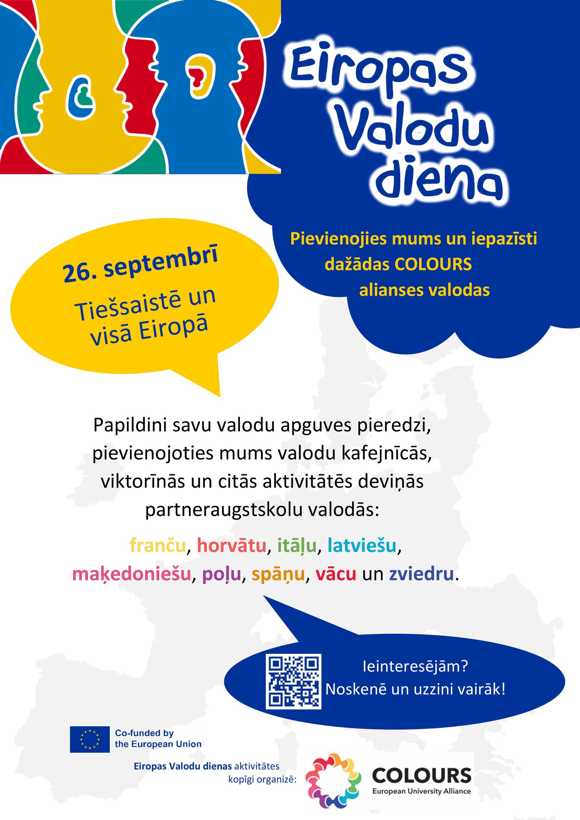 Eiropas Valodu dienas COLOURS projektā