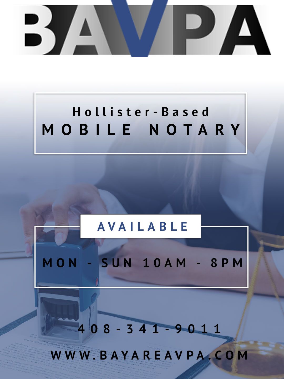 Mobile Notary Public | Bay Area VPA