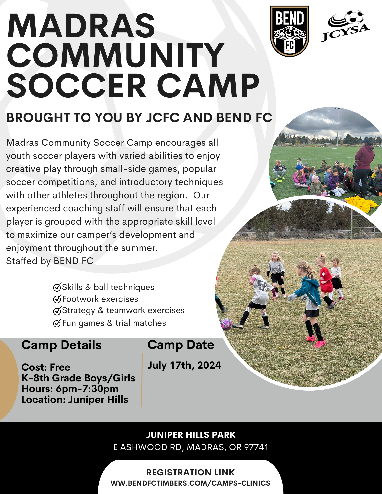 Bend FC | Central Oregon Soccer Club