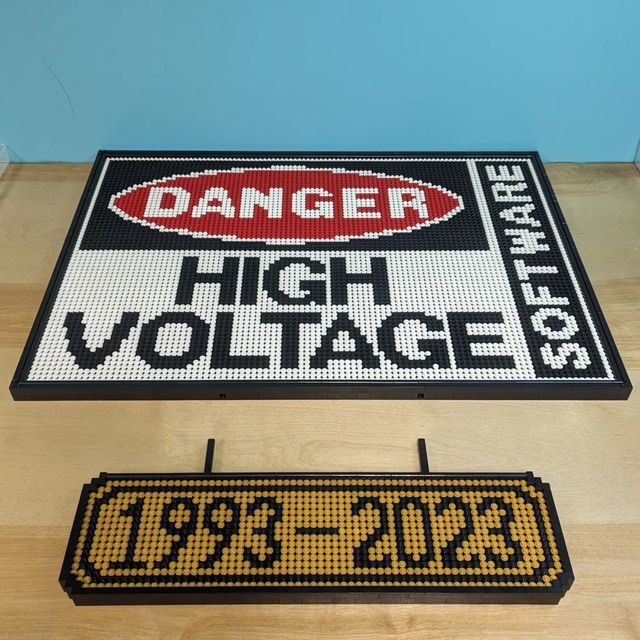 Danger High Voltage Software Logo