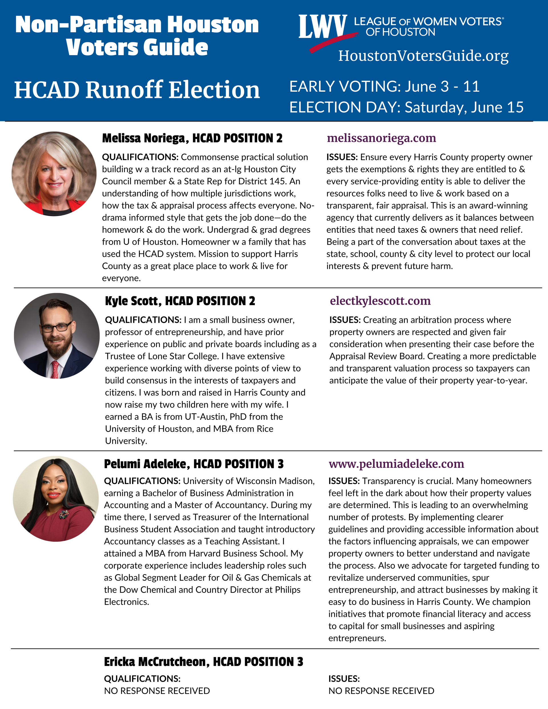 League of Women Voters of Houston - Empowering Voters