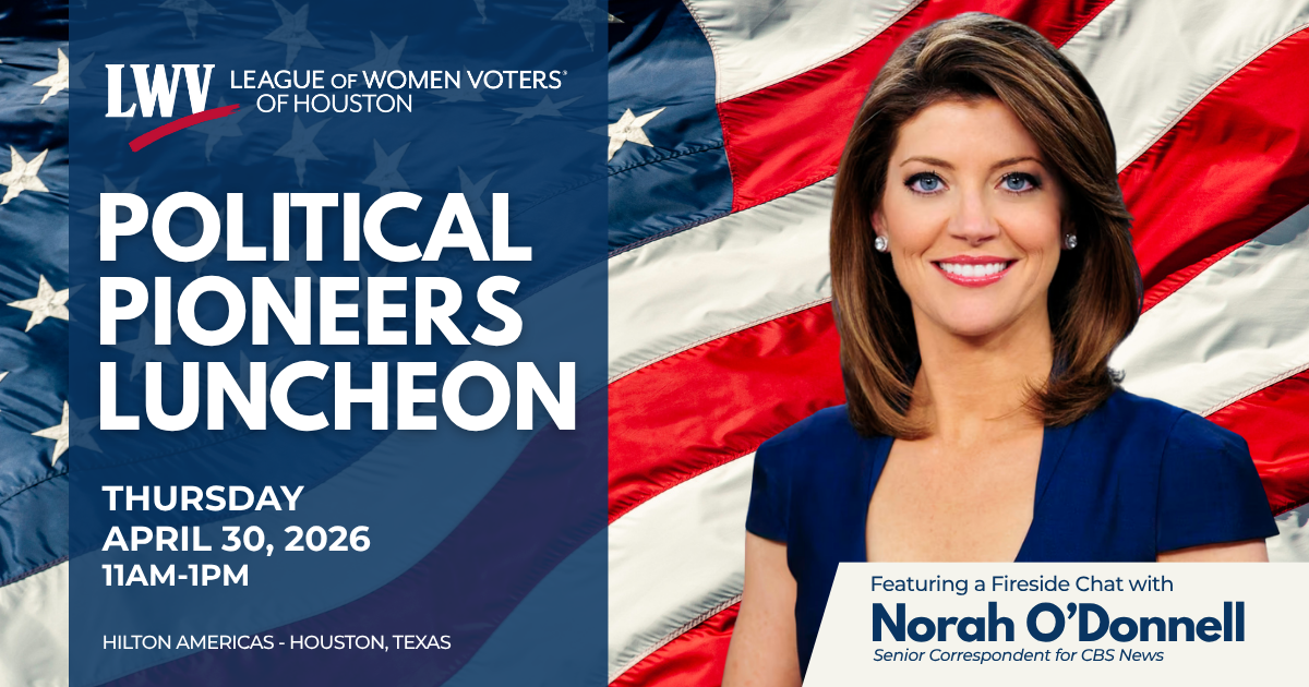 Political Pioneers Luncheon