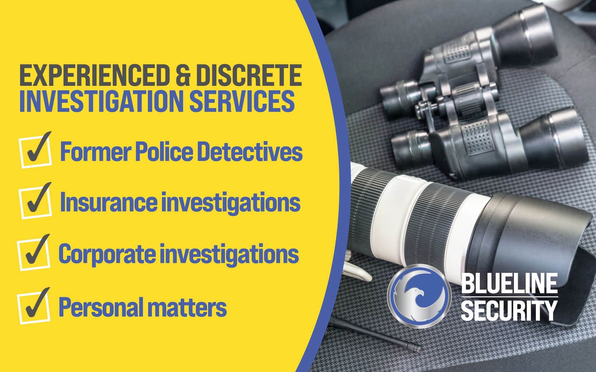 Investigation Services | Blueline Security