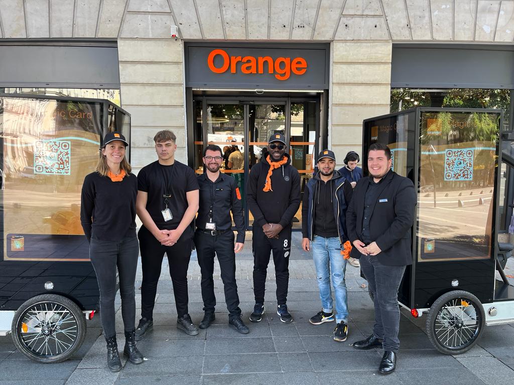 CAMPAGNE STREET MARKETING LA PLUS IMPACTANTE DU GROUPE ORANGE