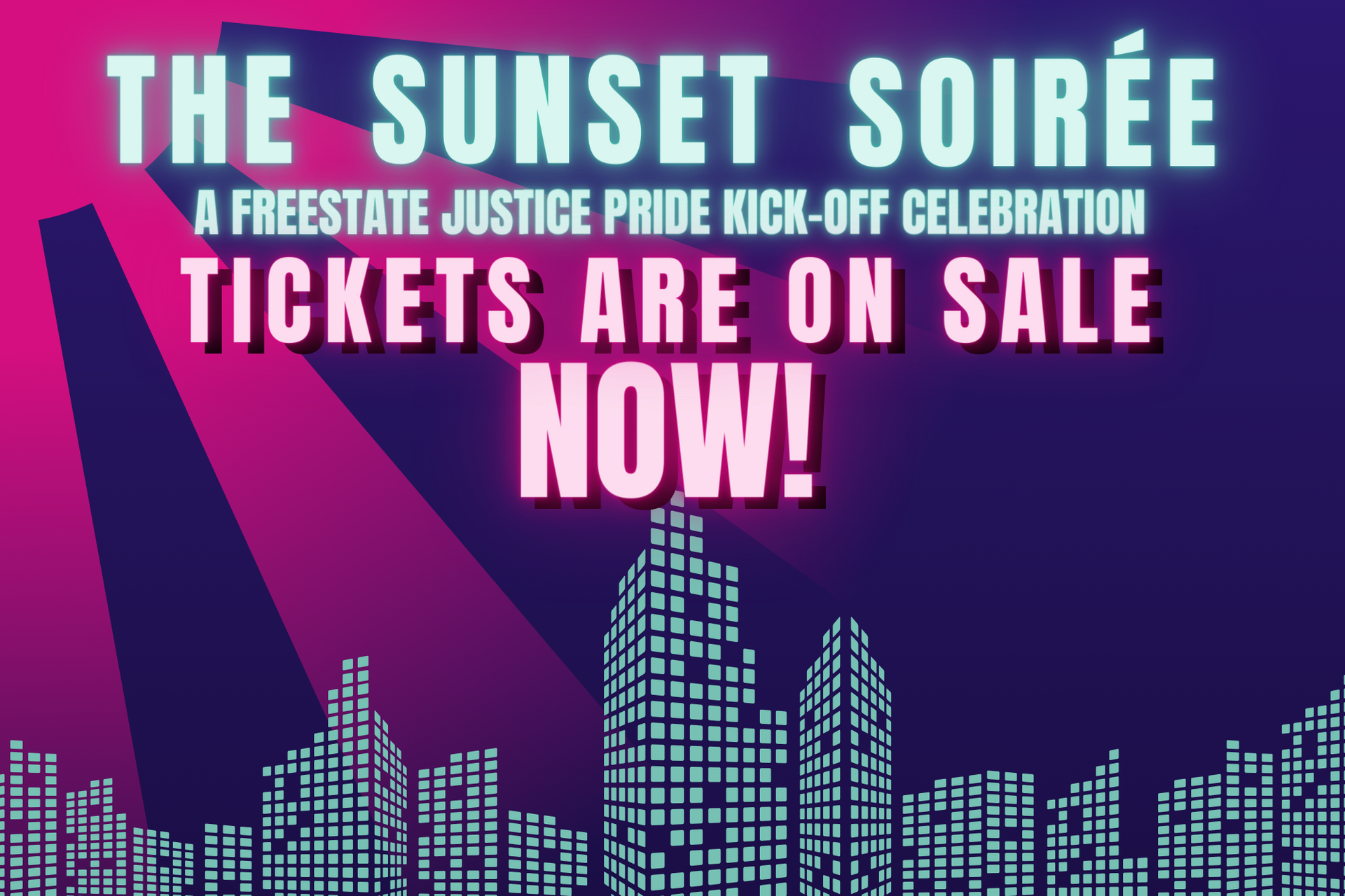 Early Bird Tickets for the Annual Sunset Soirée are ON SALE NOW!