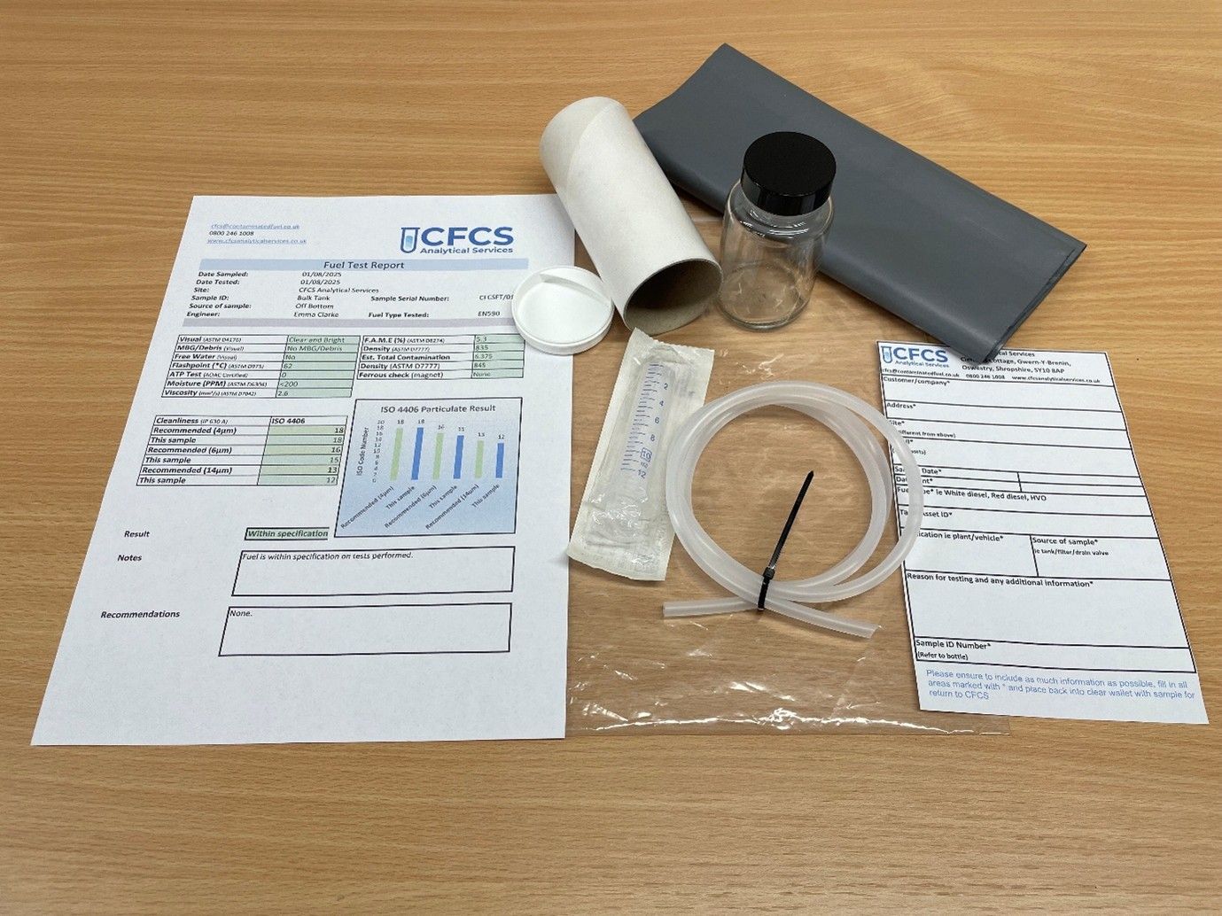 Fuel Contamination Services | CFCS Analytical Services | HC24 Supplier | UK