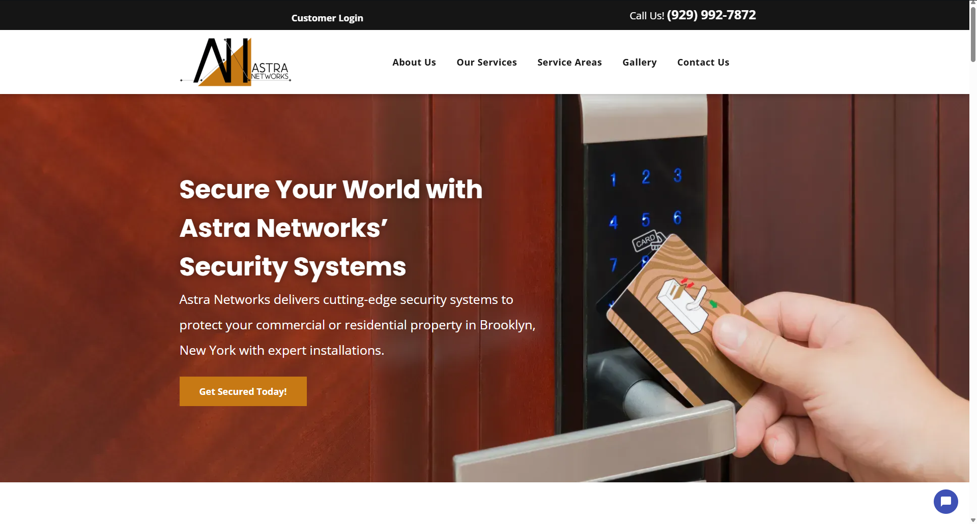 Expert Security Systems | Brooklyn, NY | Astra Networks