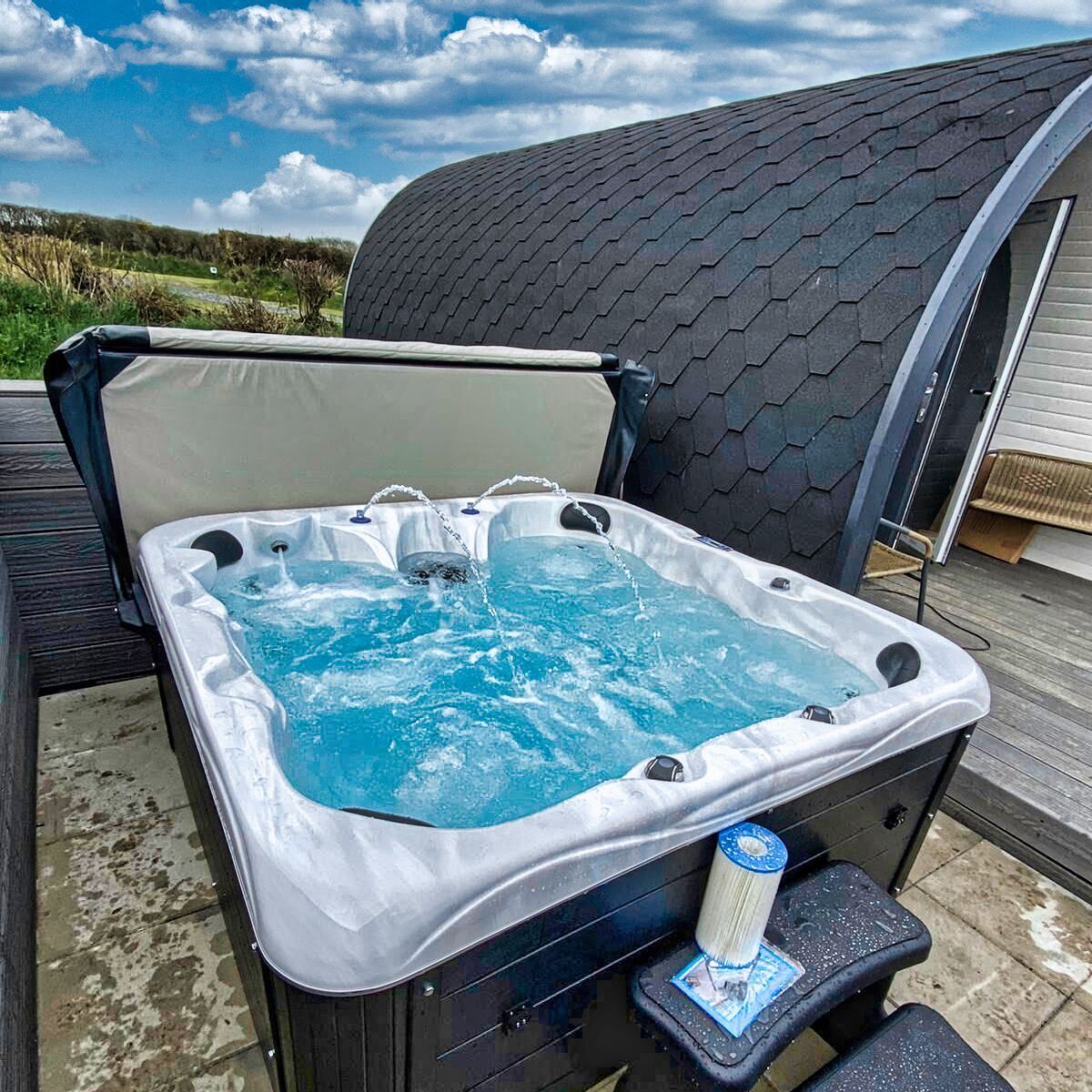 Enjoying Hot Tubs and Swim Spas in the Summer with Luso Spas