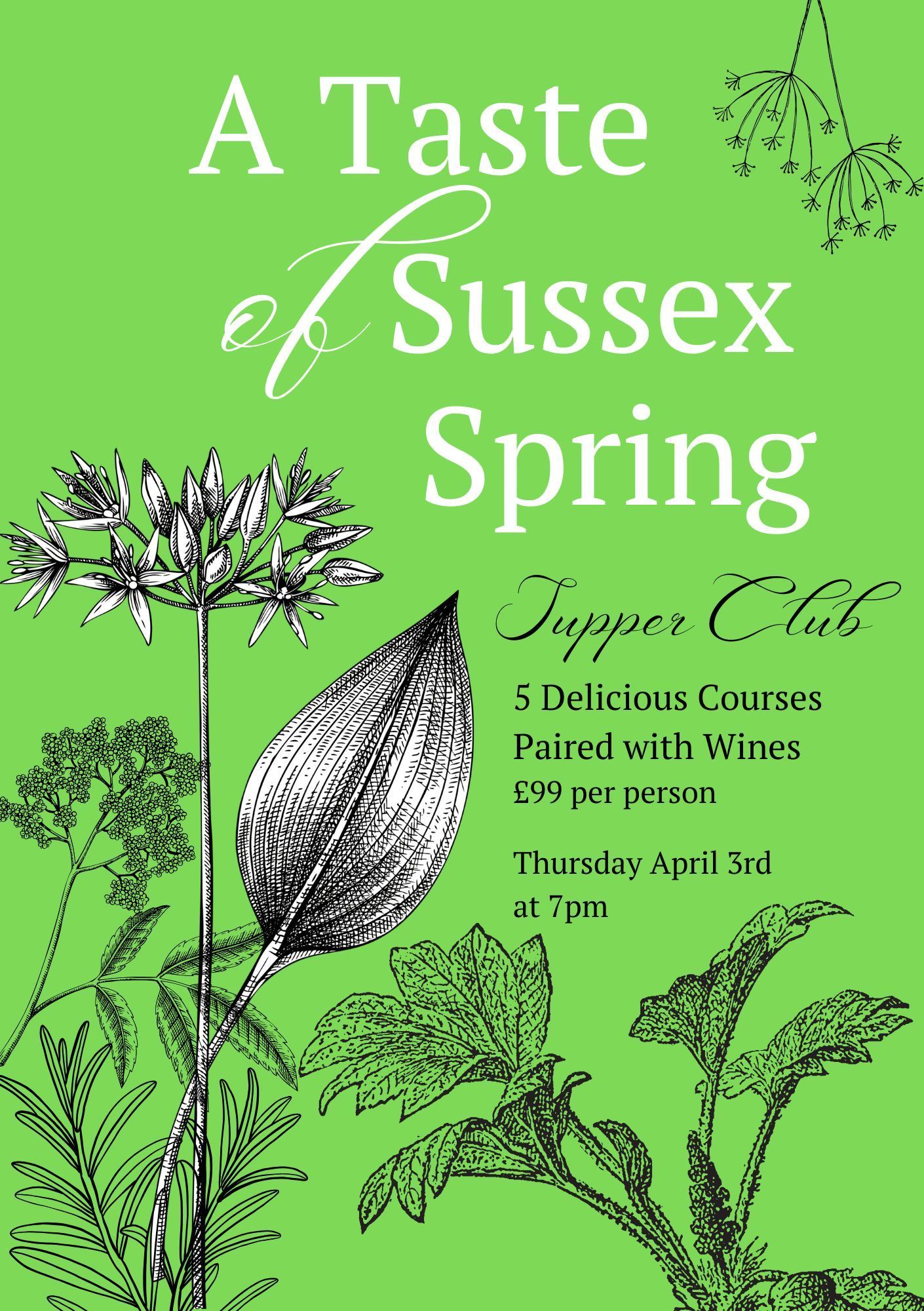 Menus | The White Horse Horse Inn