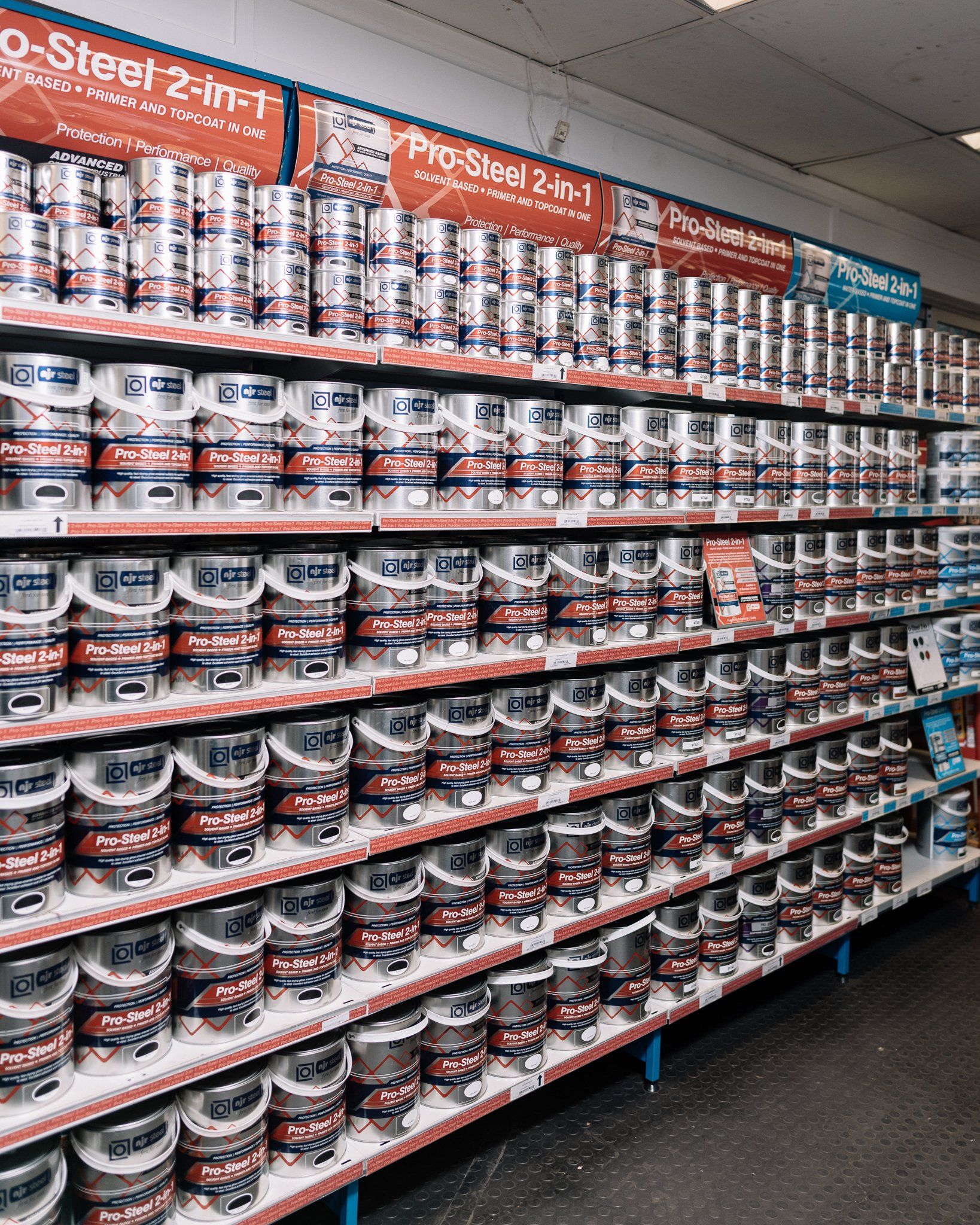 NJR Steel’s Advanced Steel Paint & Industrial Coatings Range