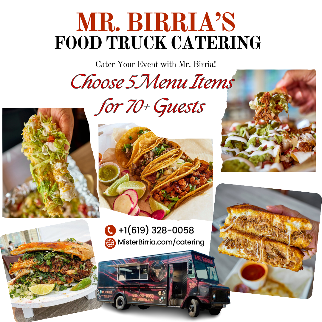 Mexican Catering in San Diego | Mr. Birria