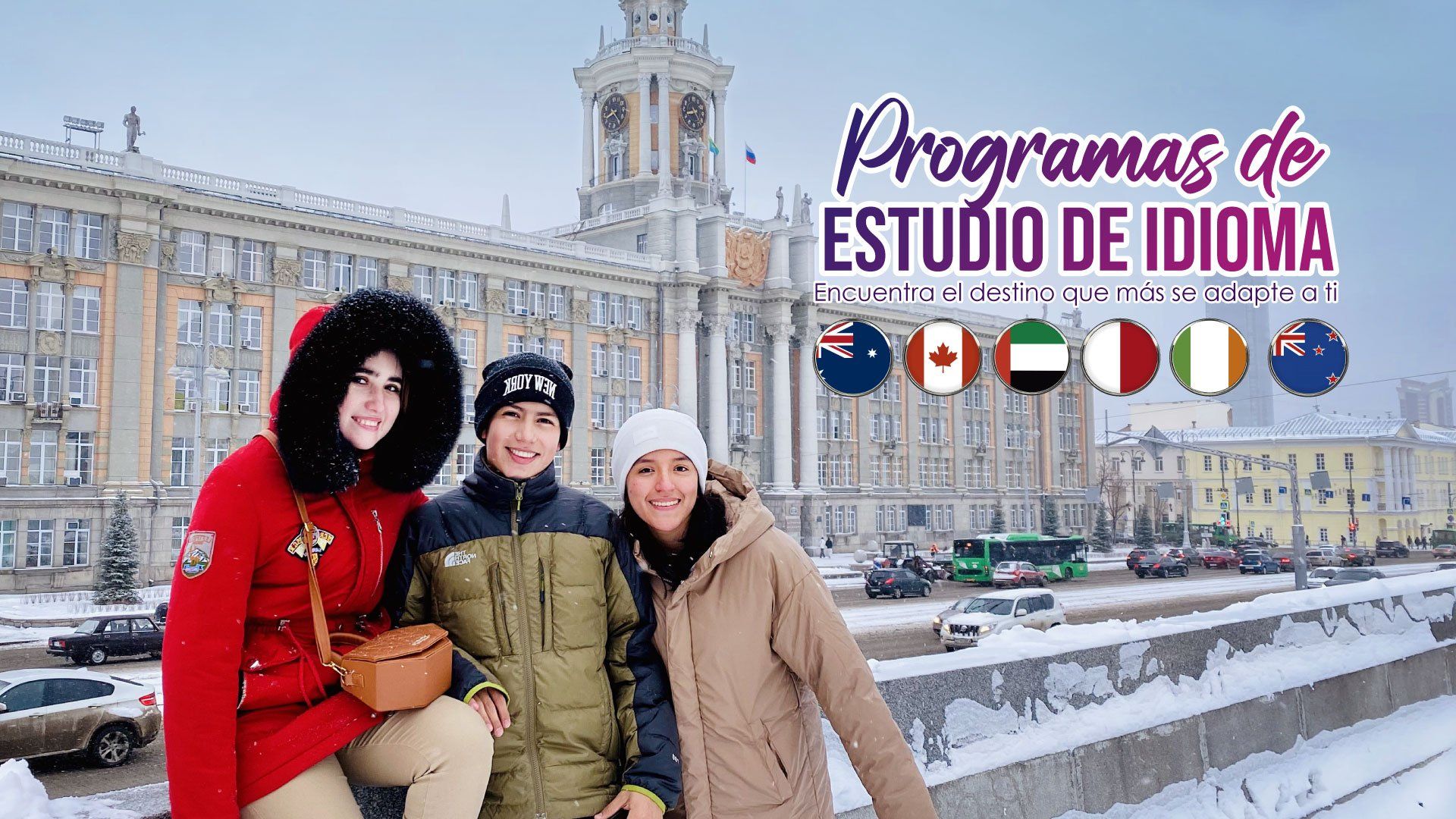 Programas para estudiar en el exterior: Diferentes países