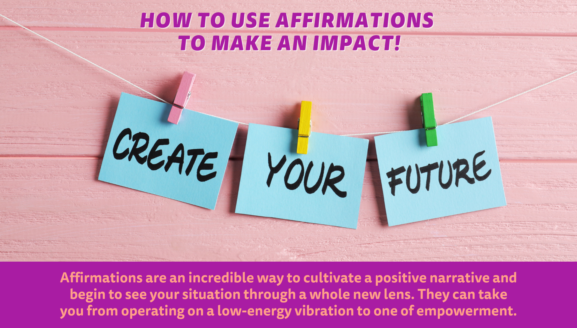 How to Use Affirmations to make an IMPACT! with Julie Murphy
