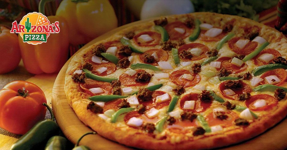 Conoce el menú de ARIZONA'S PIZZA