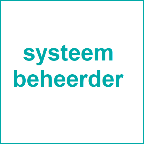 SysteemBeheerder